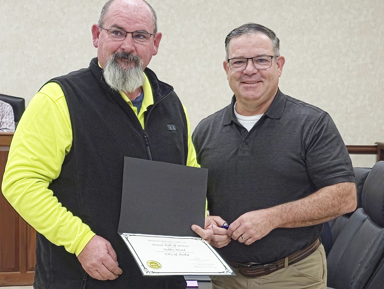 A Century of Service: City Honors Long-Tenured Employees