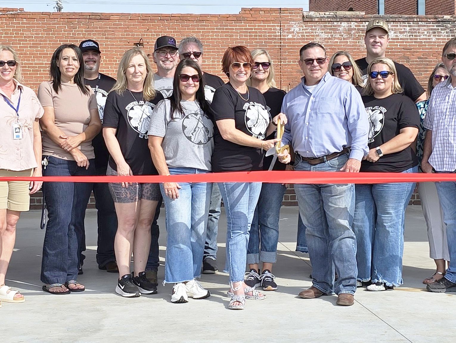 Ribbon cutting ceremony